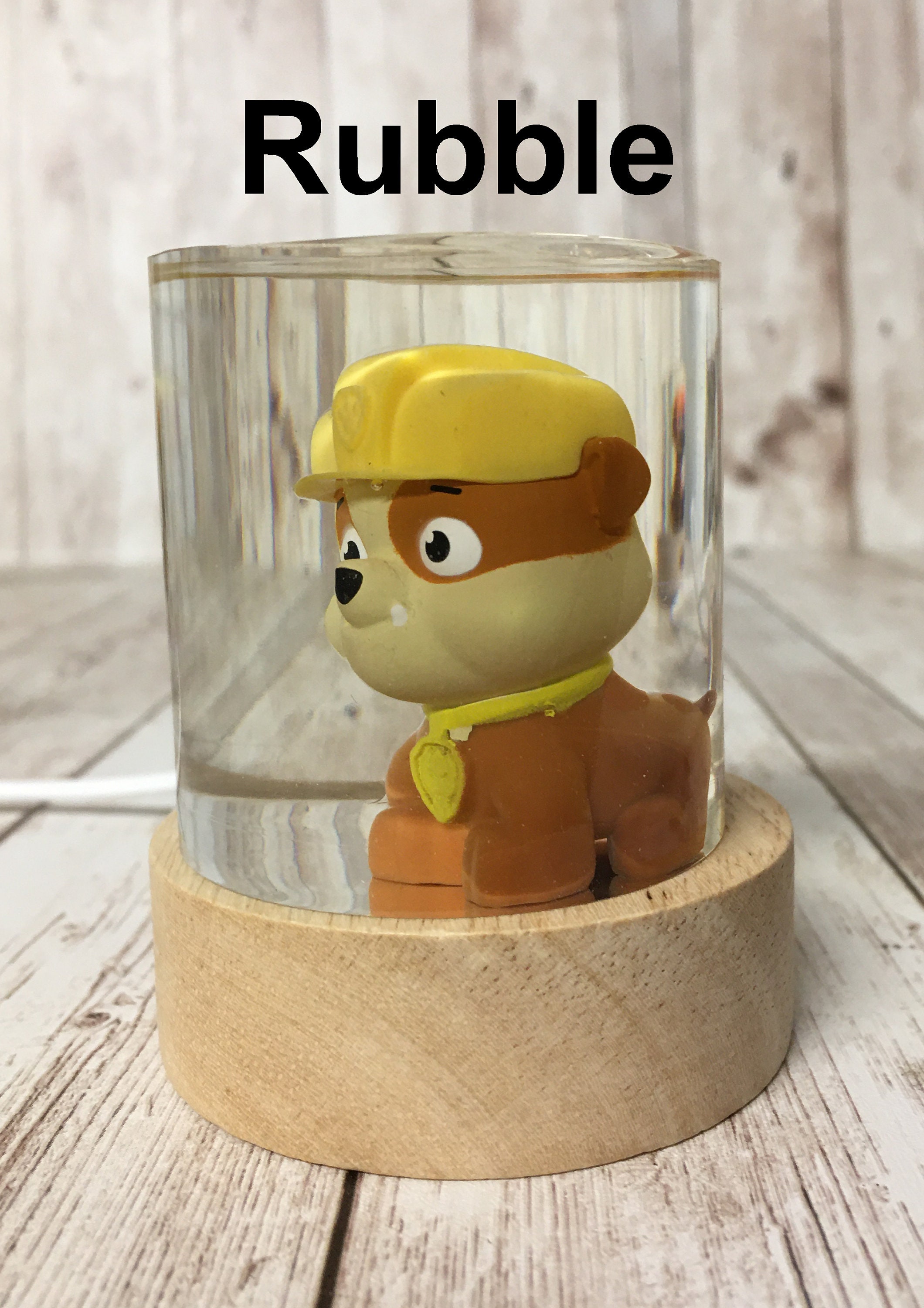 Personalized Paw Patrol Night Light Personalized With Your Child's Name ...