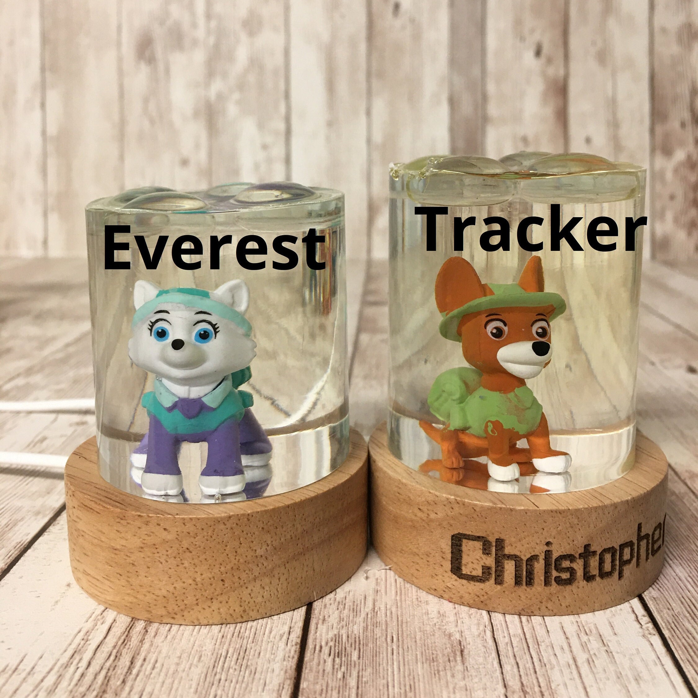 Personalized Paw Patrol Night Light Personalized With Your Child's Name ...