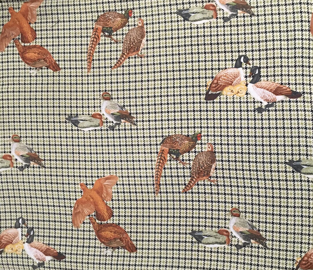 Game Birds 30" L X 20" W Ring Necked Pheasants Chukar Teal Ducks ...