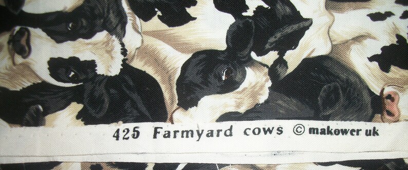 Cows Packed Black & White Cows Farm Oop Htf the Henley Studio - Etsy