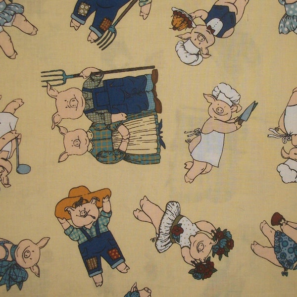 Pig in Overalls - Etsy