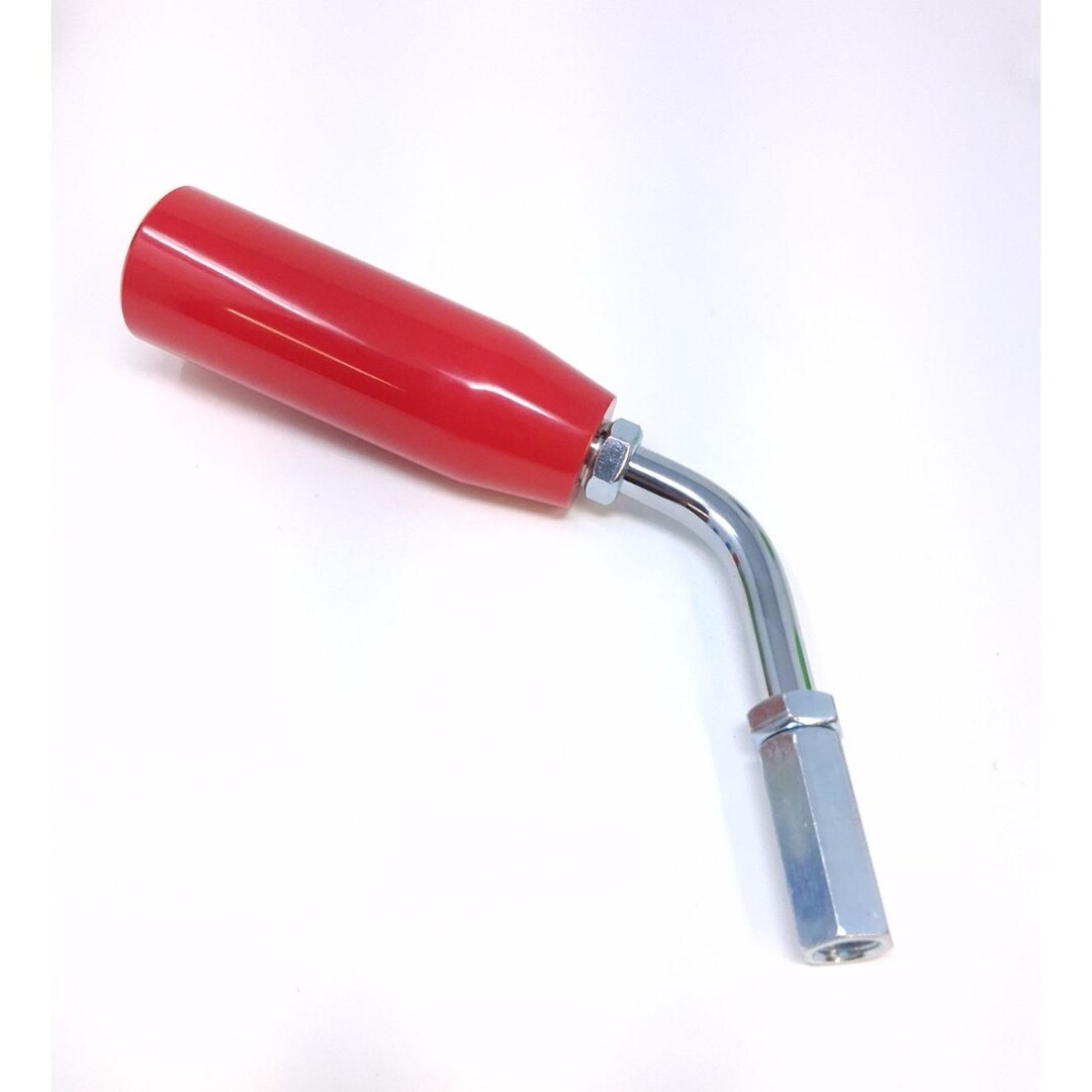 Red Roadway Style Cat Paw Shifter 1/2-13 Thread Peterbilt Kenworth Mack ...