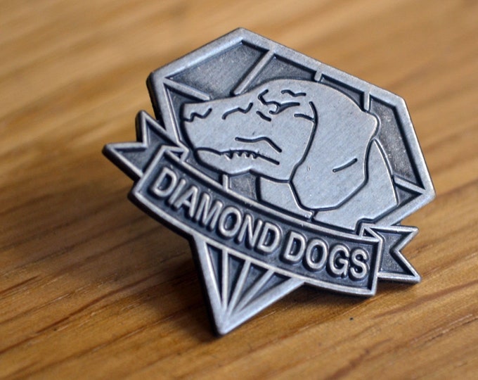 Diamond Dogs Metal Gear Solid 5 Phantom Pain Hat Pin - Etsy