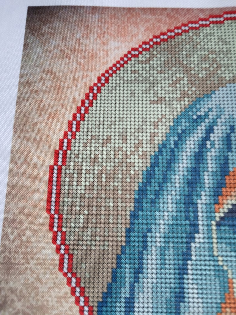 Madonna and Child bead embroidery kit Christian Orthodox | Etsy