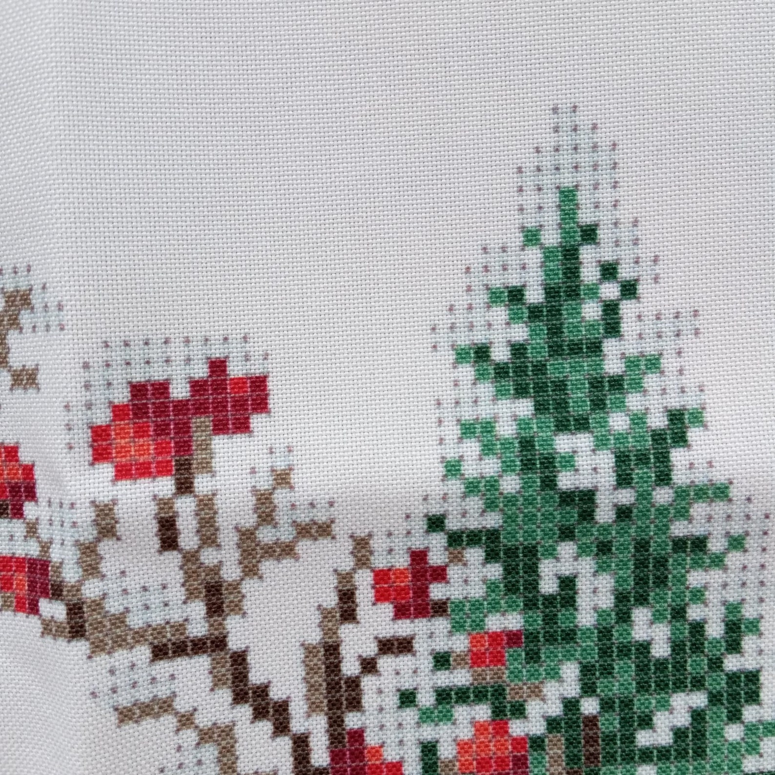 Christmas Heart Bead Needlepoint Kit Christmas Tree Beaded - Etsy