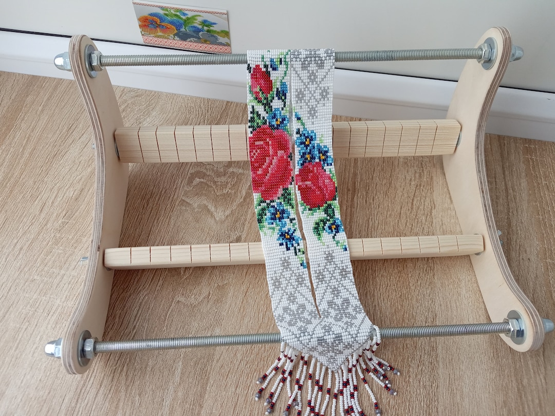 Beading Loom for Bead Weaving - Wide Work Surface - Perfect for ...