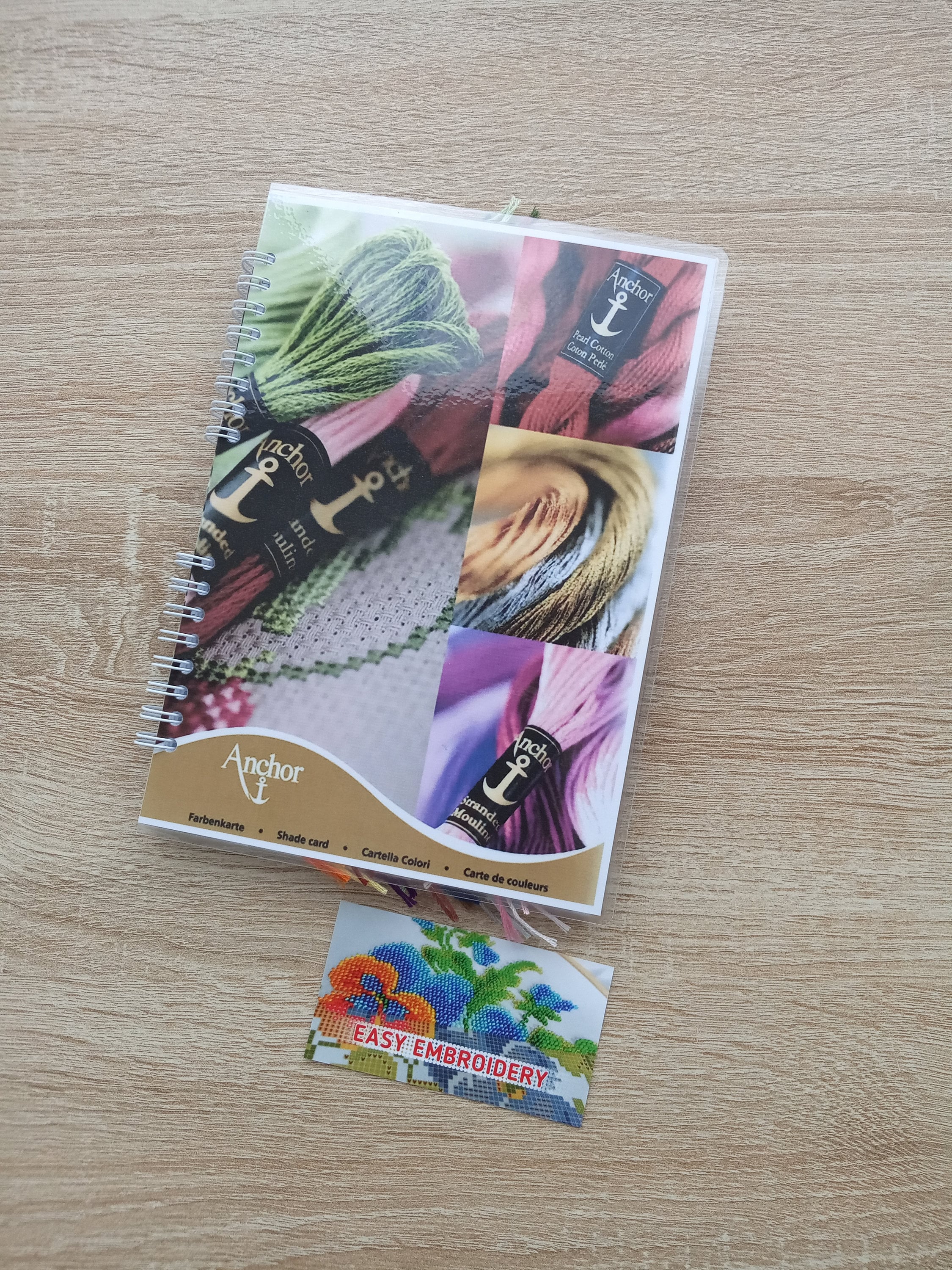 Anchor Color Chart With Real Thread Shade Card Chart Book - Etsy Canada