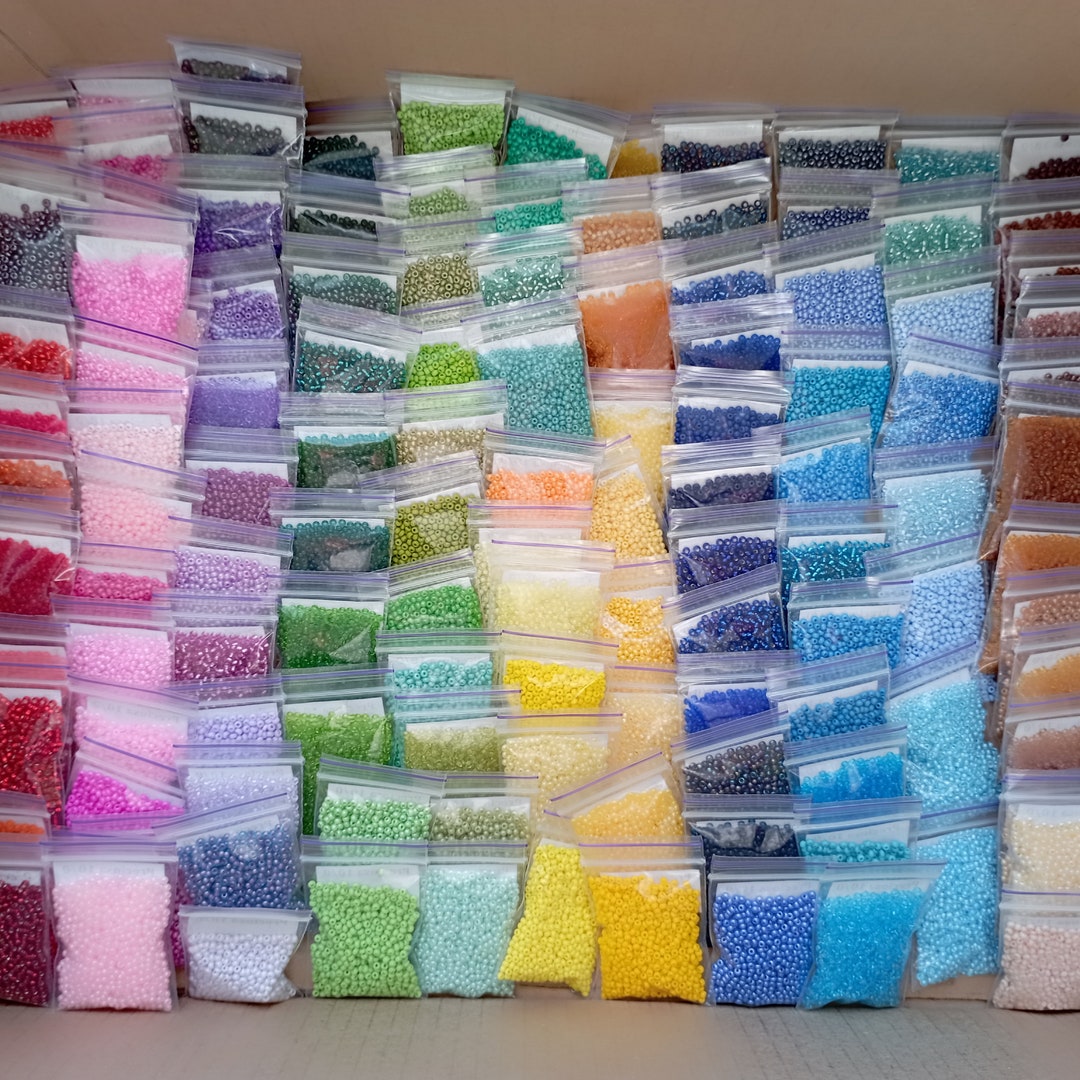 100 Color Seed Beads Kit: Czech Preciosa Beads for Jewelry Making - Etsy