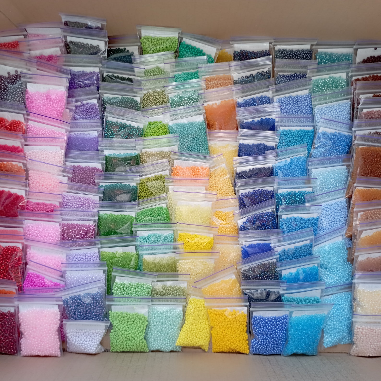 200 Colors Seed Beads Preciosa DIY Kit Made Jewelry Embroidery Beading ...