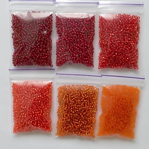 10/0 Seed Beads Preciosa 54 Colors DIY Kit Made Jewelry Embroidery ...