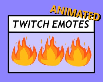 Animated Fire Emote for Twitch Kick Discord Youtube Streaming Dancing ...