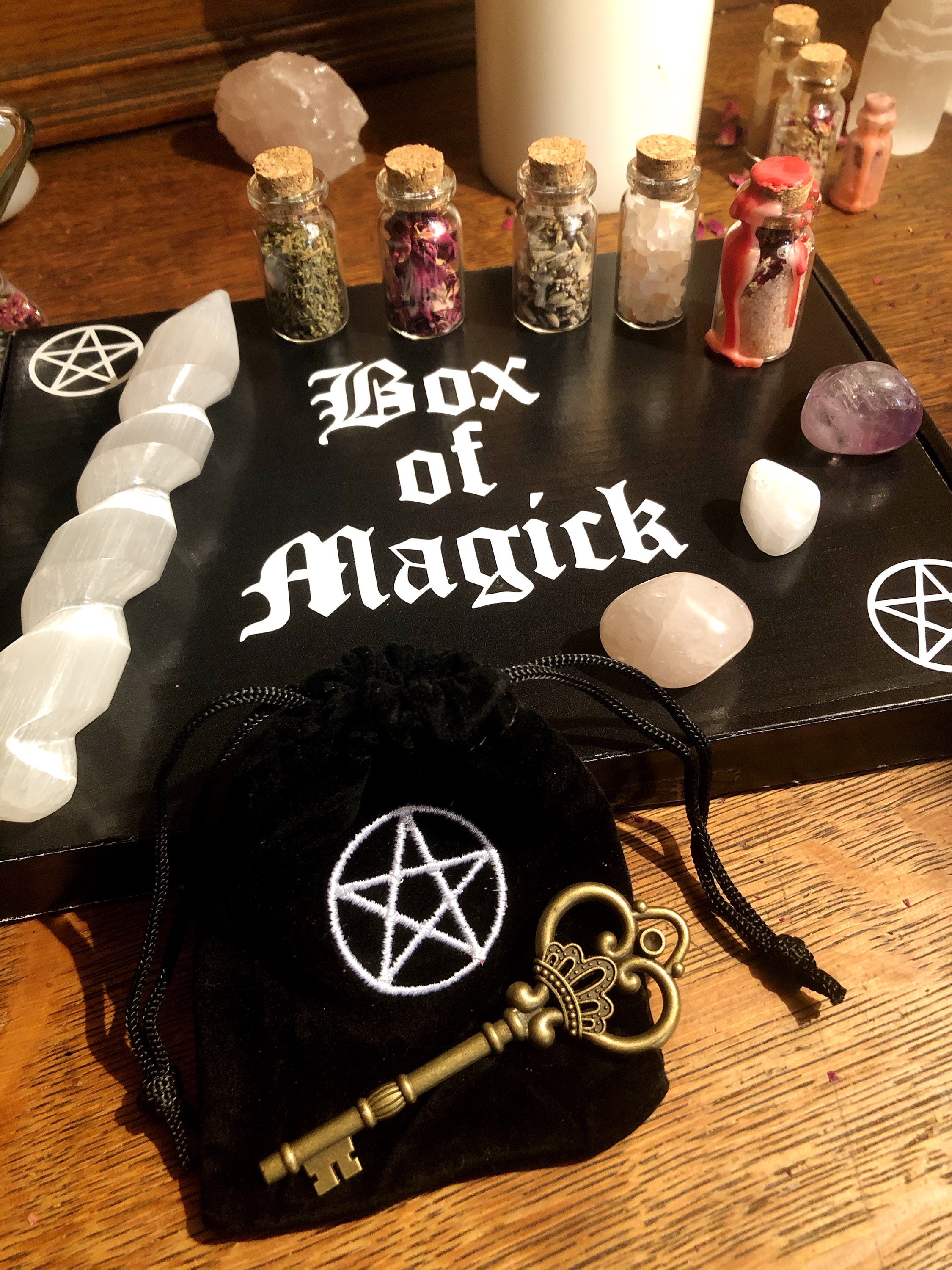 Beginner Witch kit uk witchcraft starter kit witchcraft | Etsy