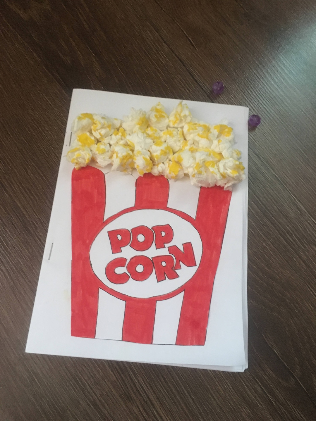 Notepad Popcorn - Etsy