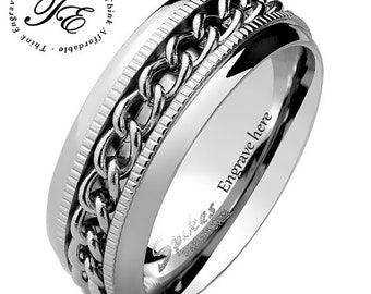 Mens promise ring | Etsy