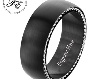 Mens promise ring | Etsy