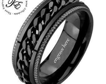 Mens promise ring | Etsy