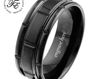 Mens promise ring | Etsy