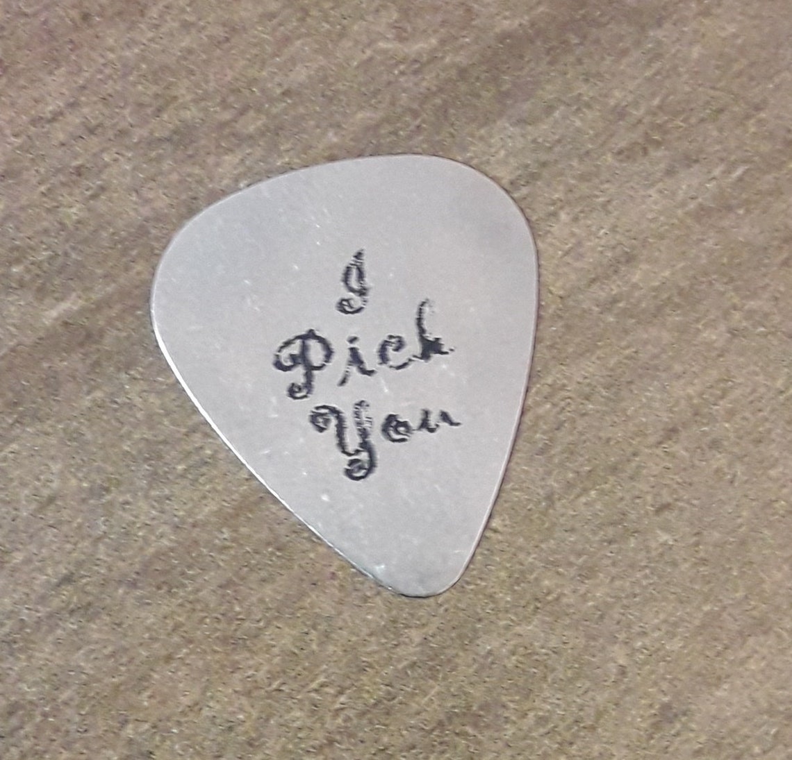 Custom Engraved Guitar Pick With Personalized Guitar Shaped - Etsy