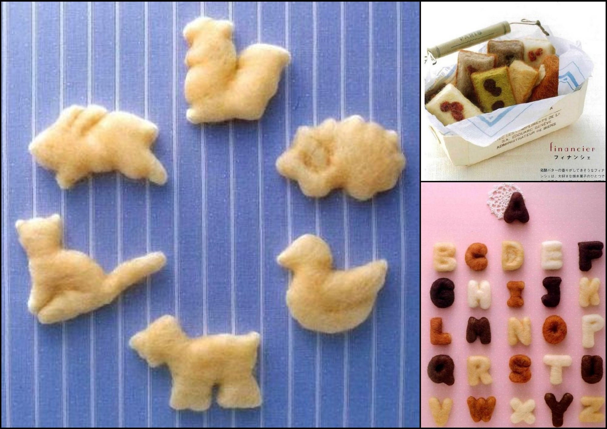 JAPANESE NEEDLE FELT Sweets Pattern-craft E-book - Etsy