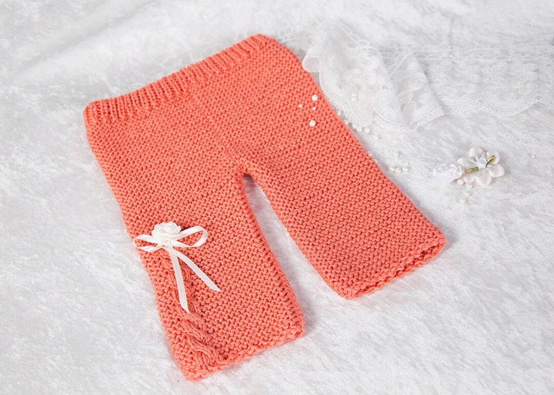 Knitting Pattern #4-“baby Pants”-by Kandlecrafts.size 3-6 Months ...