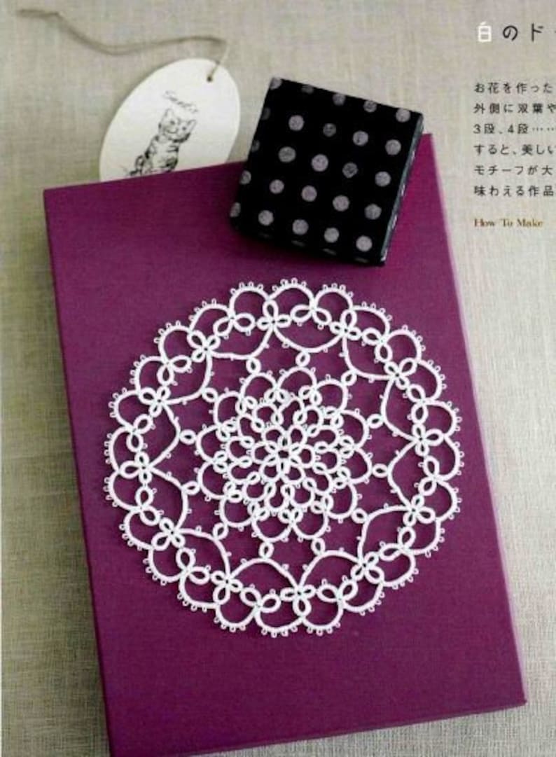 38 JAPANESE TATTING Patterntatting Lace Accessories Craft - Etsy UK