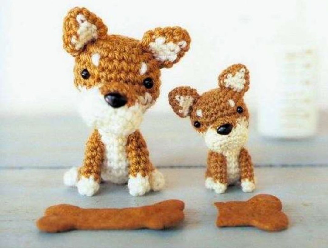 JAPANESE CROCHET PATTERN ami Ami Dogs Craft E-book 45.instant Download ...