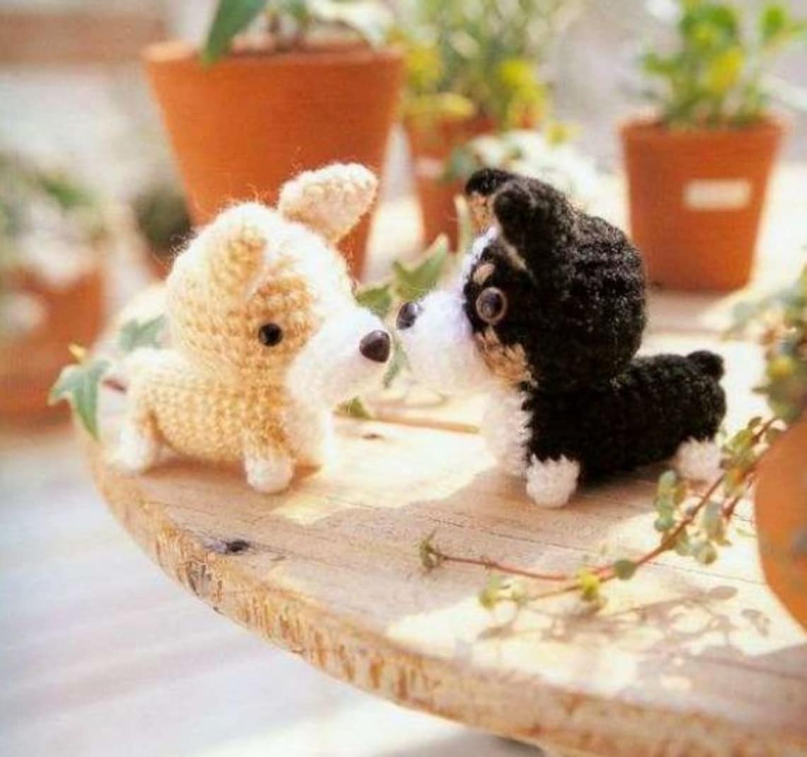 JAPANESE CROCHET PATTERN ami Ami Dogs Craft E-book - Etsy