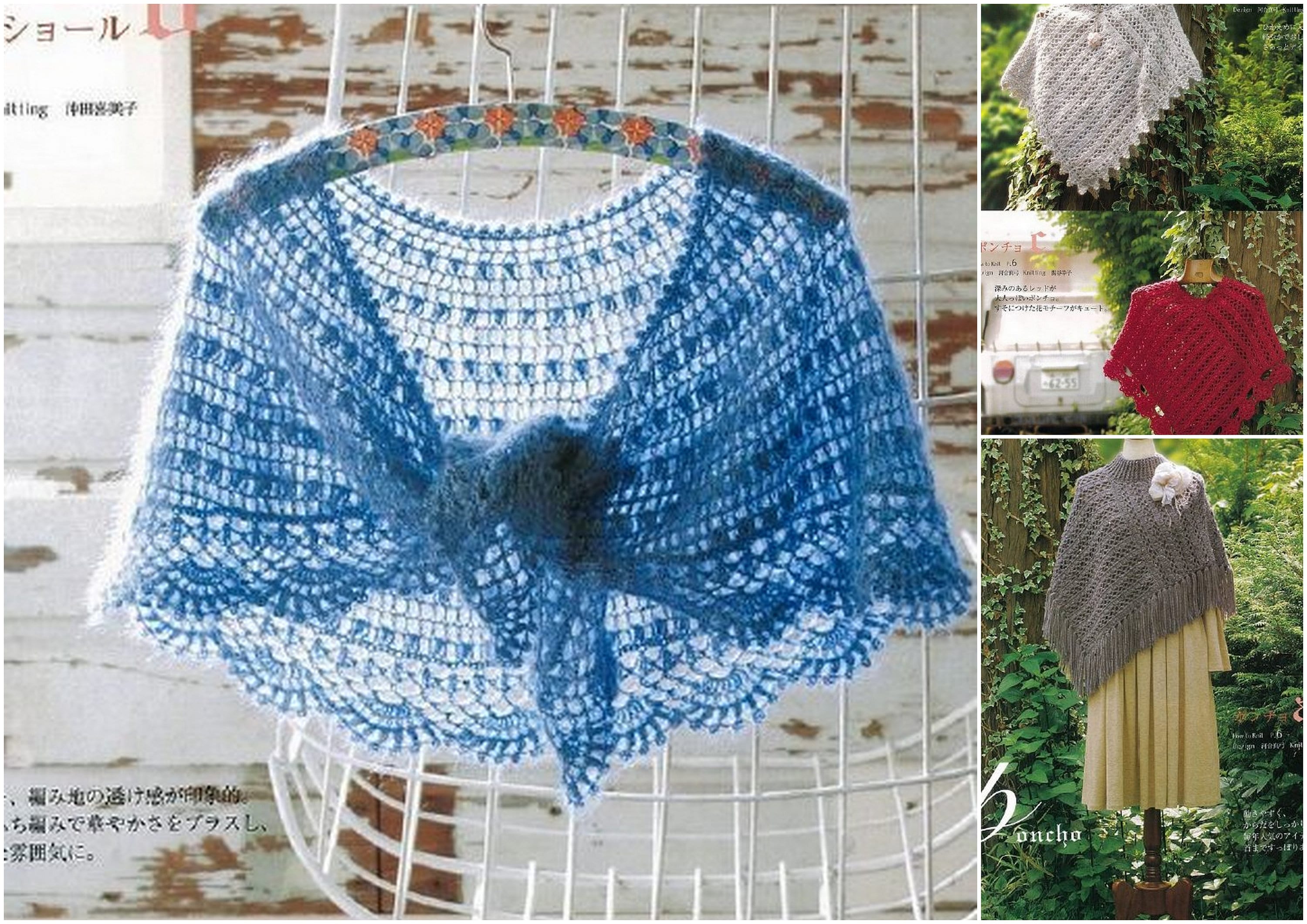 15 CROCHET SHAWL Patterncrochet Shawl Craft E-book | Etsy