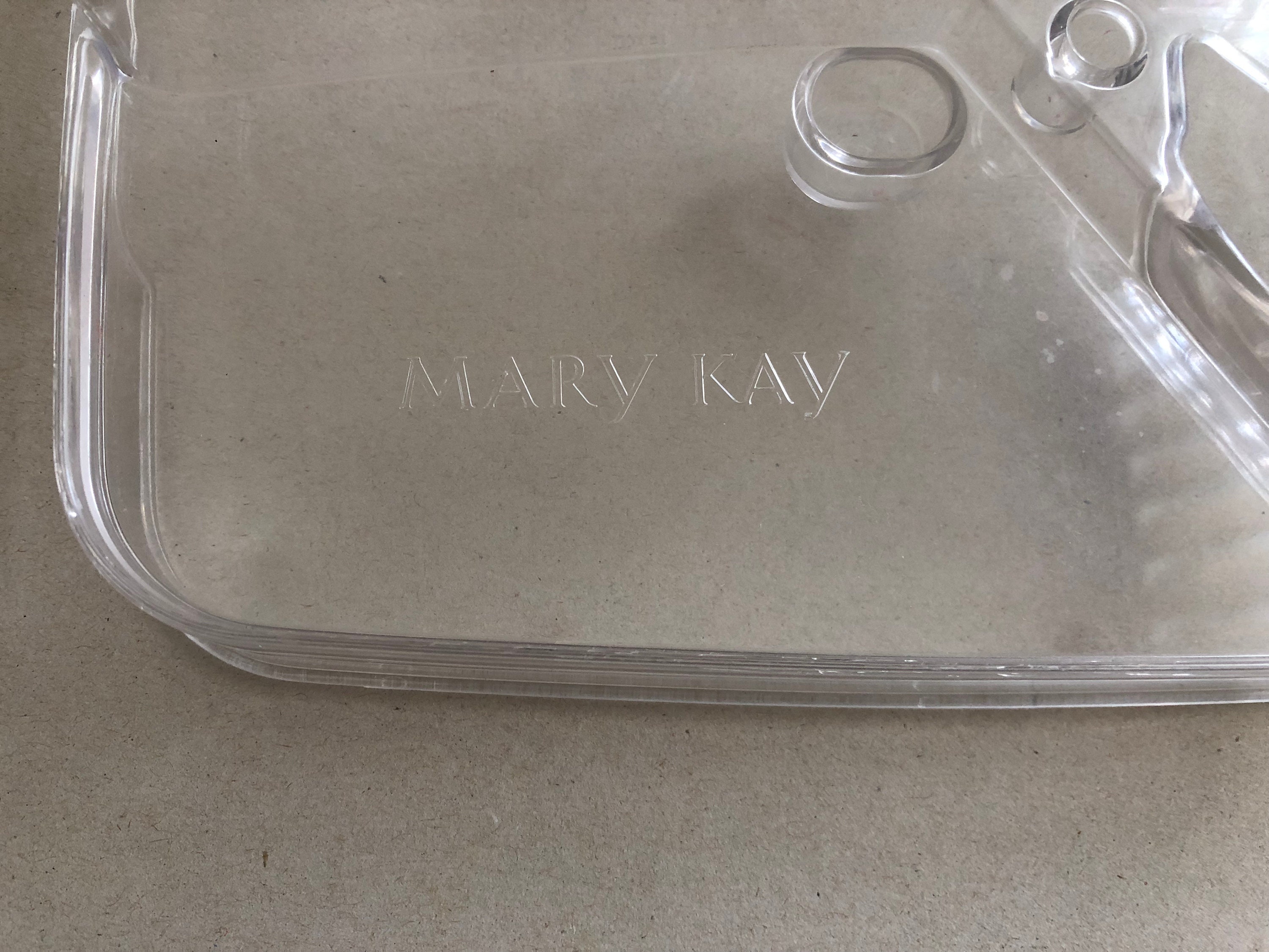Vintage Mary Kay Makeup Organizer From 1994. Transparent Makeup Display ...