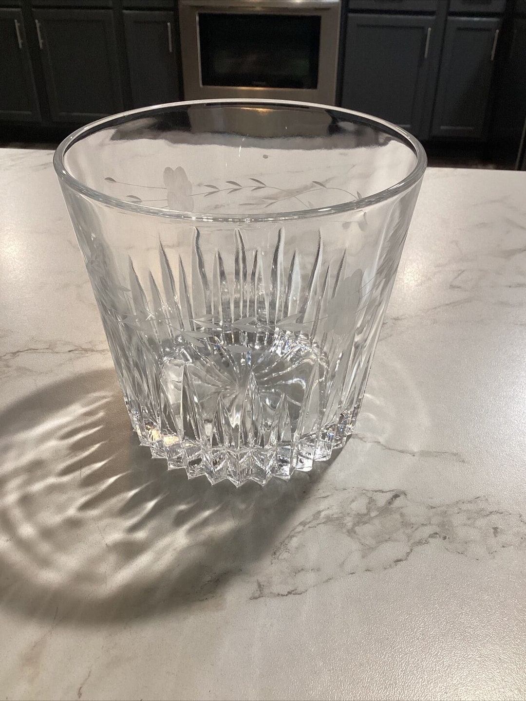 Vintage Princess House Crystal Heritage Ice Bucket - Etsy