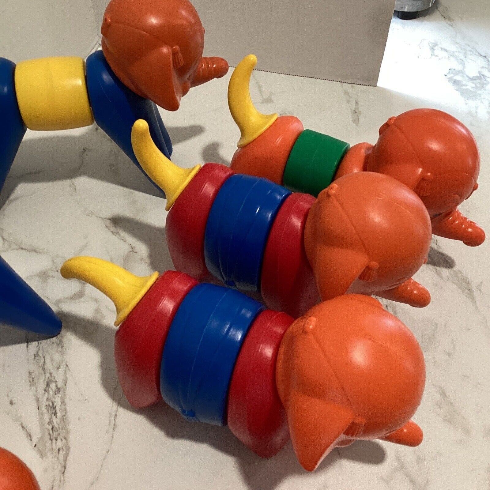 Vintage Tupperware Tuppertoy Zoo It Yourself Animal Toy Lot of 38 ...