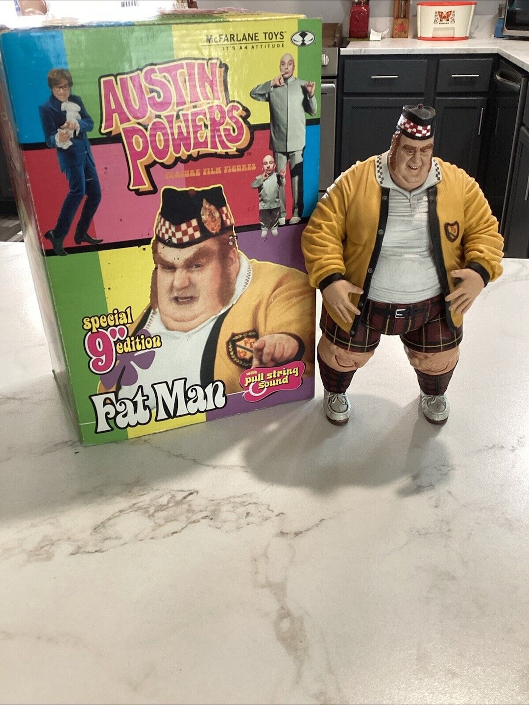 Austin Powers Special Edition Fat Man Figure 9 Inch - Etsy