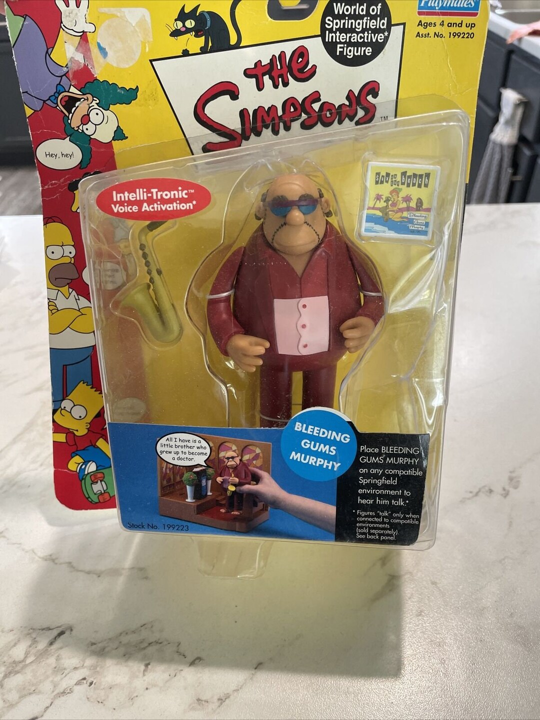 The Simpsons Bleeding Gums Murphy Series 6 World of Springfield Figure ...