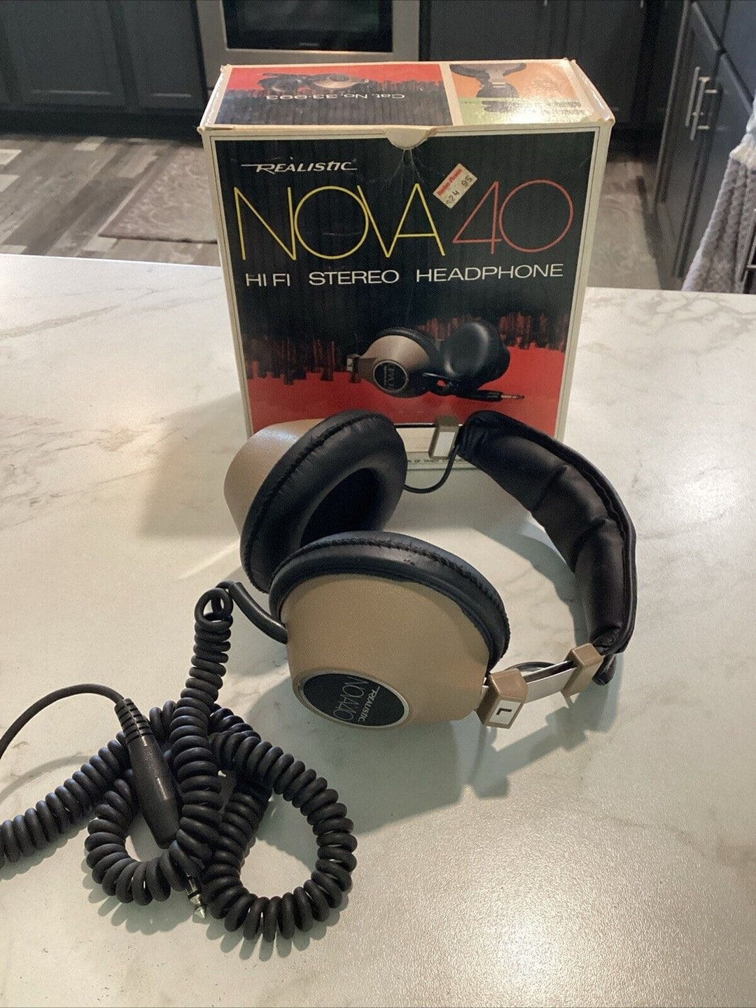 1970's NOVA 40 Hi Fi Stereo Fullsize DJ Wired Headphones by Realistic ...