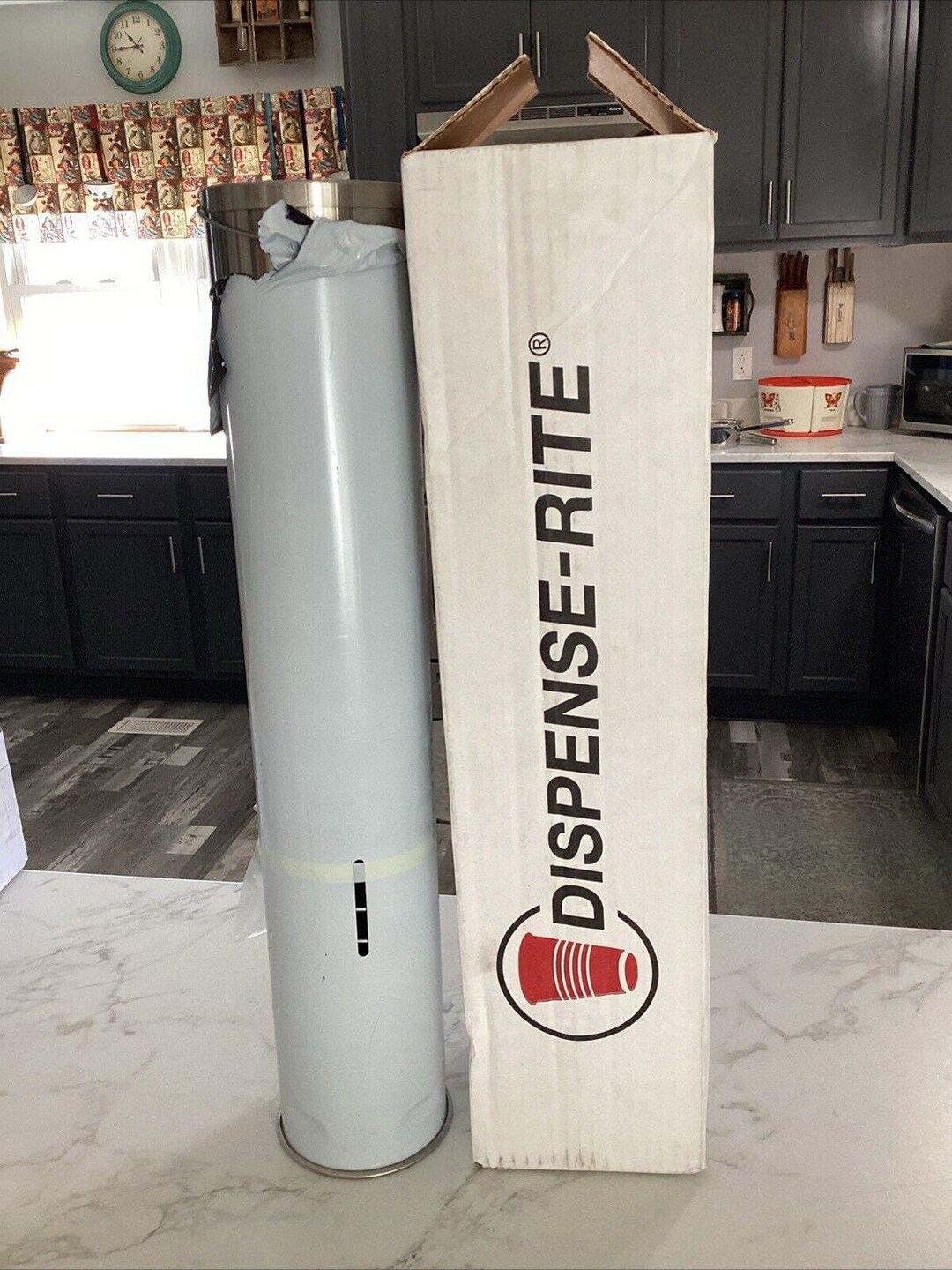 Dispense-rite Cup Dispenser In-counter Horizontal Mount Grande Hot Cups ...