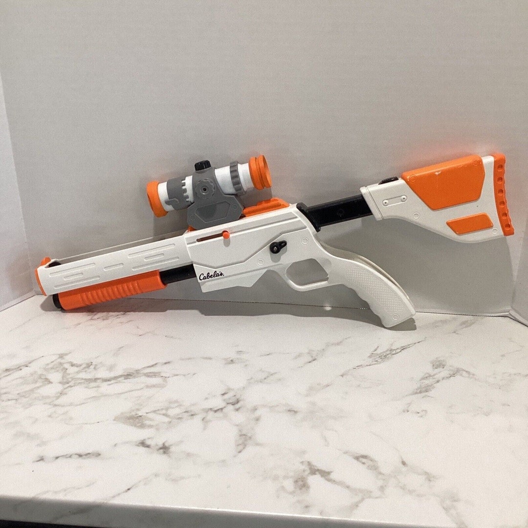 Nintendo Wii CABELAS Top Shot Rifle Gun With Scope Adjustable Stock - Etsy
