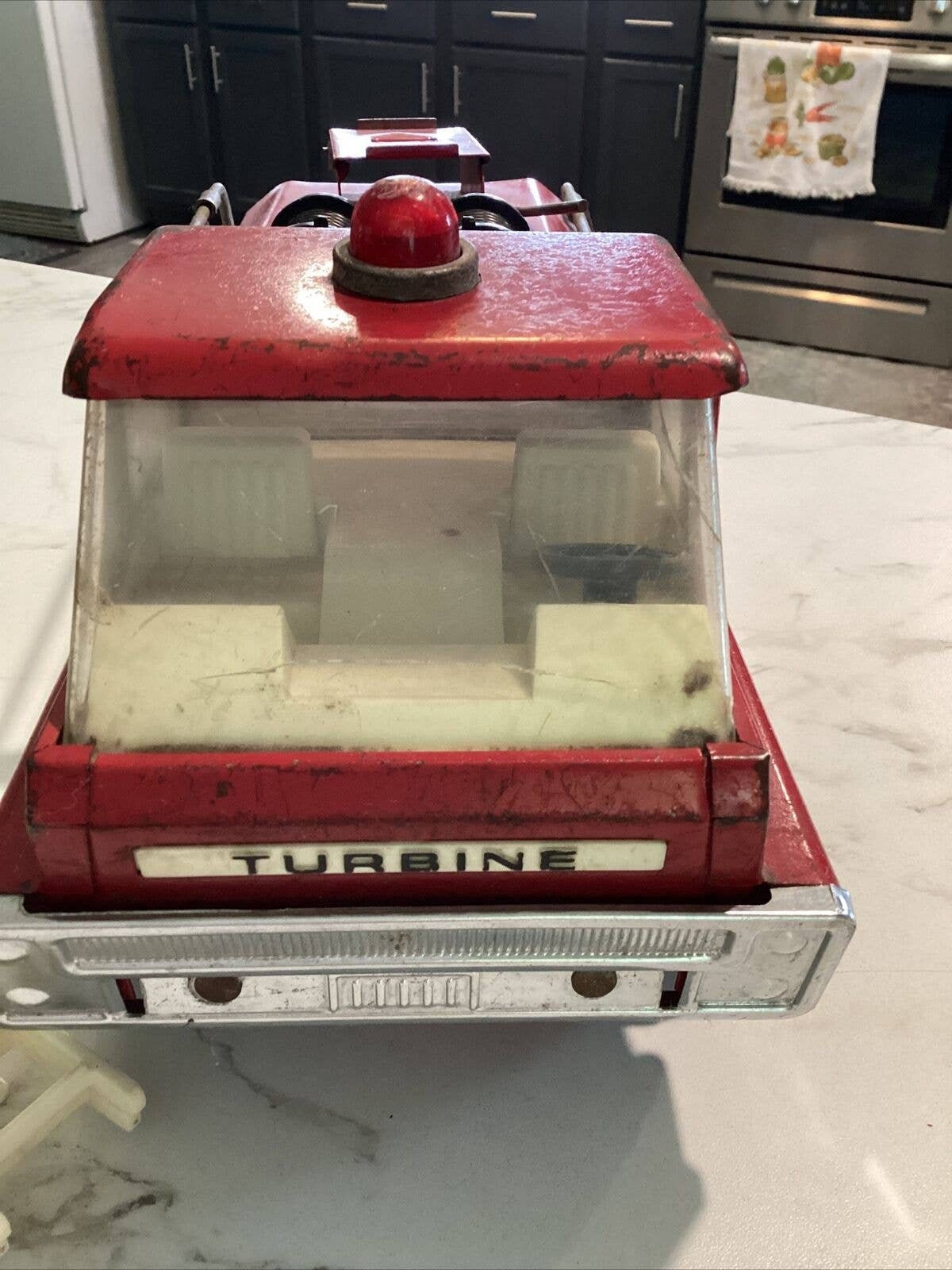 Vintage Structo Turbine Fire Engine Truck Steer O Matic - Etsy