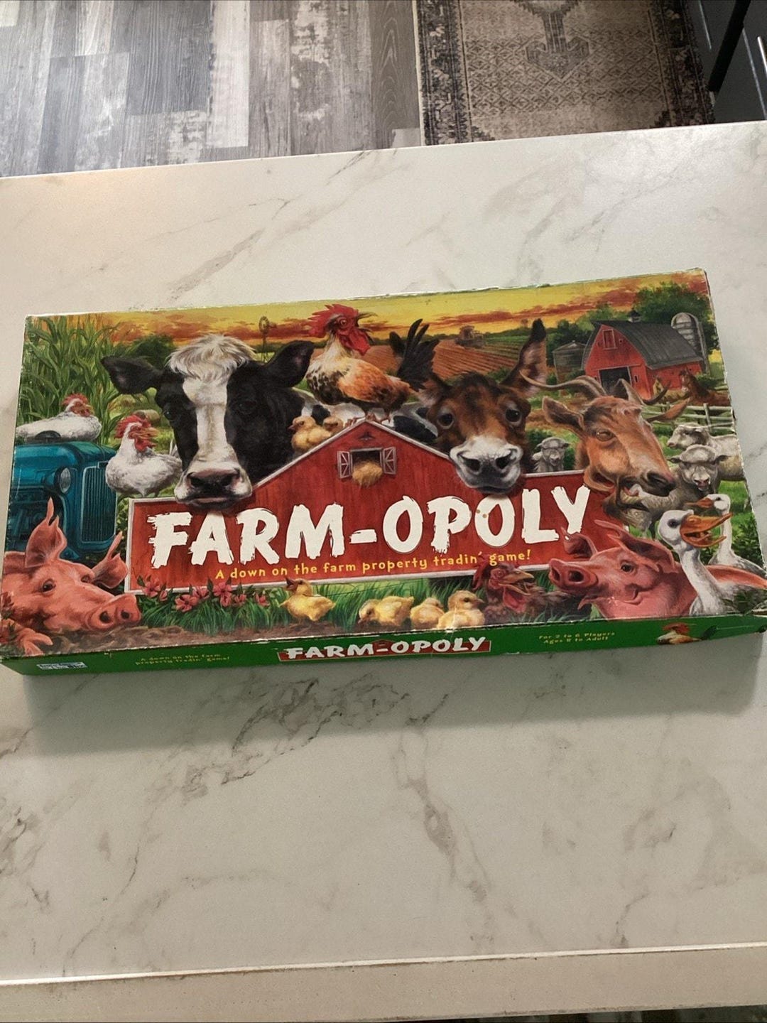 FARM-OPOLY Monopoly Board Game by Late for the Sky - Etsy
