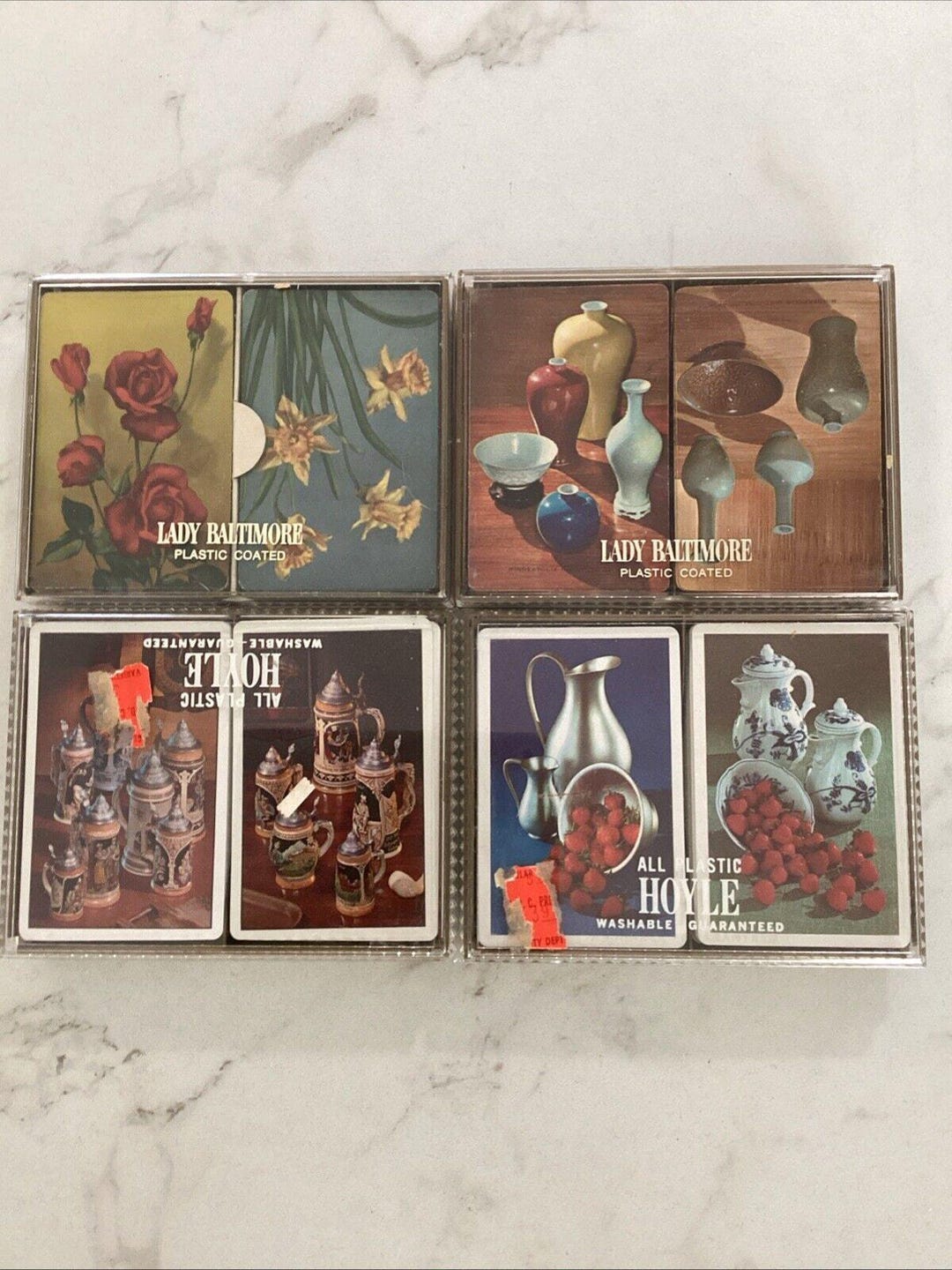 Playing Card Decks Used Assorted Themes 8 Sets Hoyle & Lady Baltimore ...