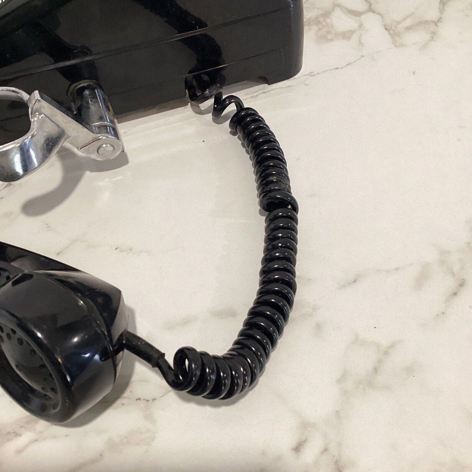 Vintage Automatic Electric Monophone Black Rotary Dial Wall Telephone ...
