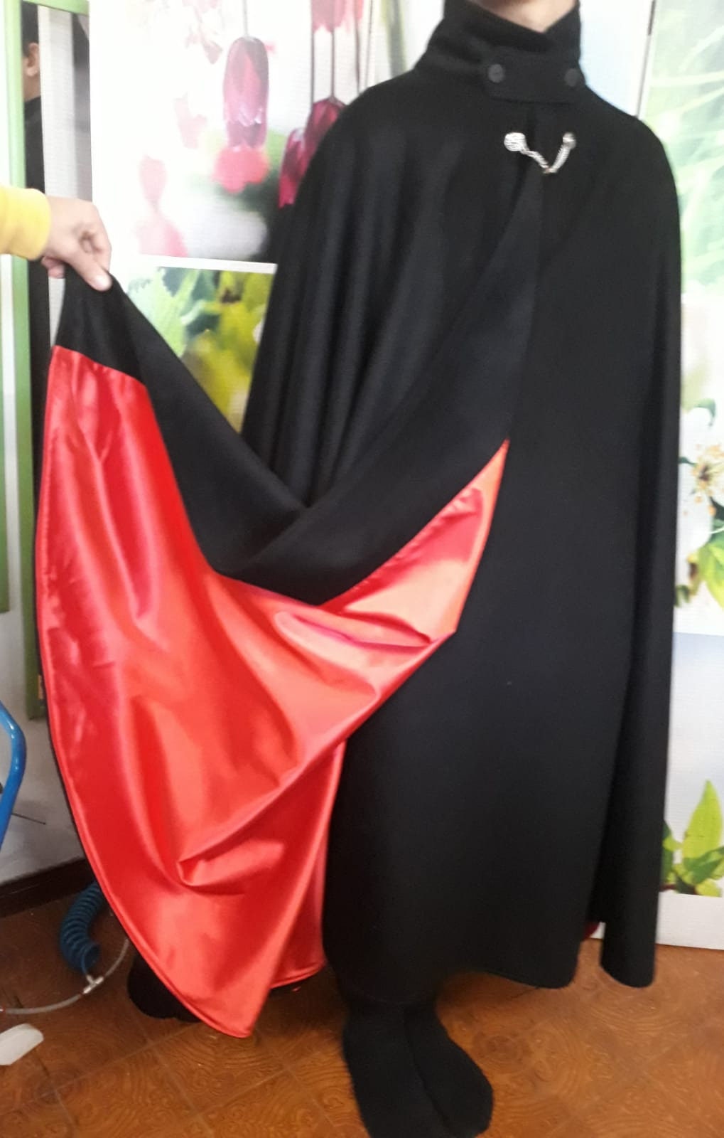 Tabarro Cloak in Pure Wool - Etsy