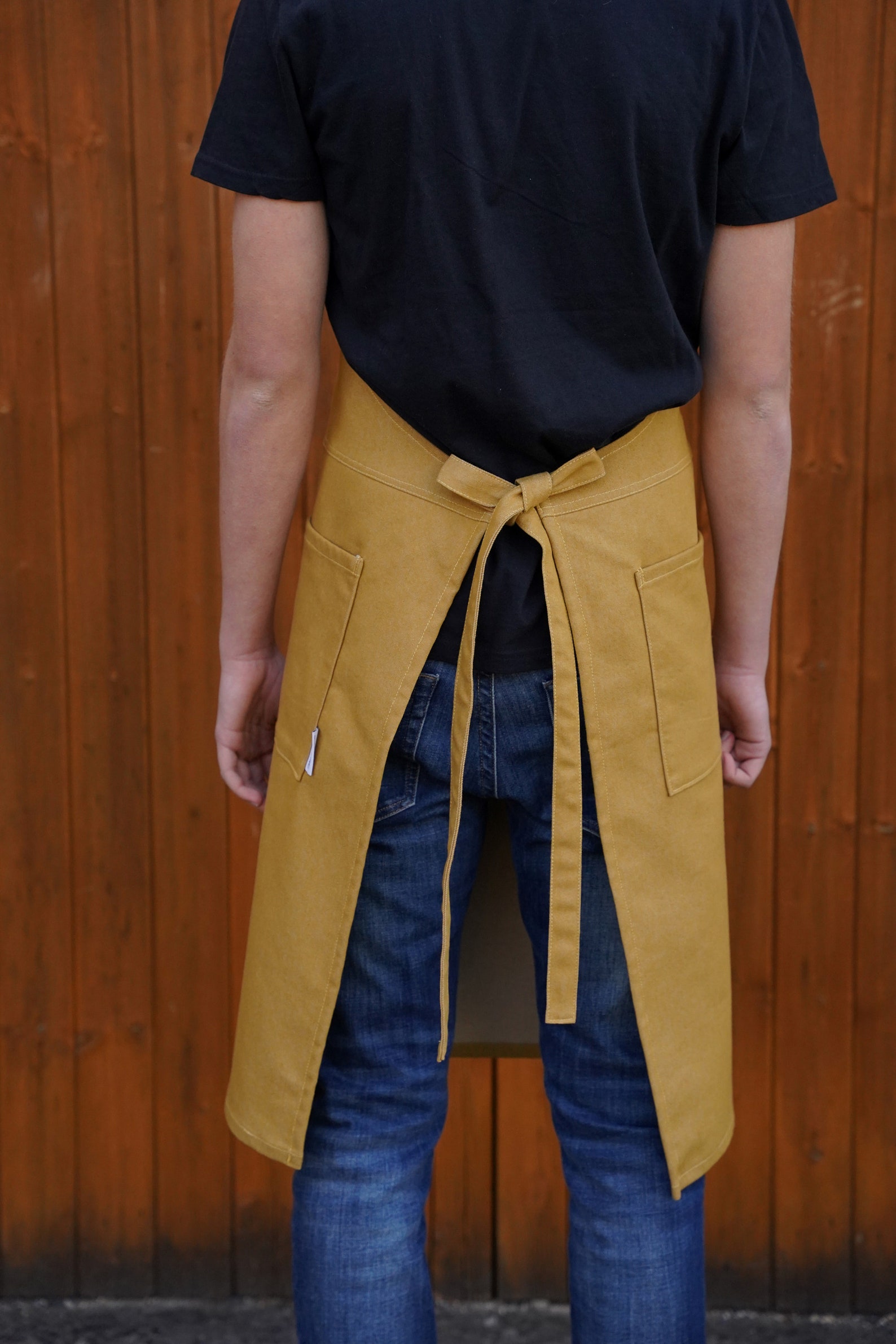 Pottery Denim Apron, Pottery Apron With Split Leg, With Adjustable Neck ...