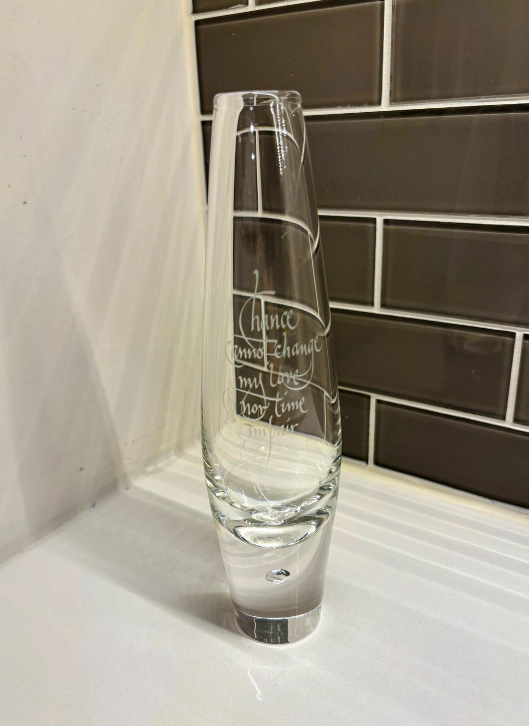 Vintage Steuben Glass David Hills Teardrop Robert Browning Bud Vase - Etsy
