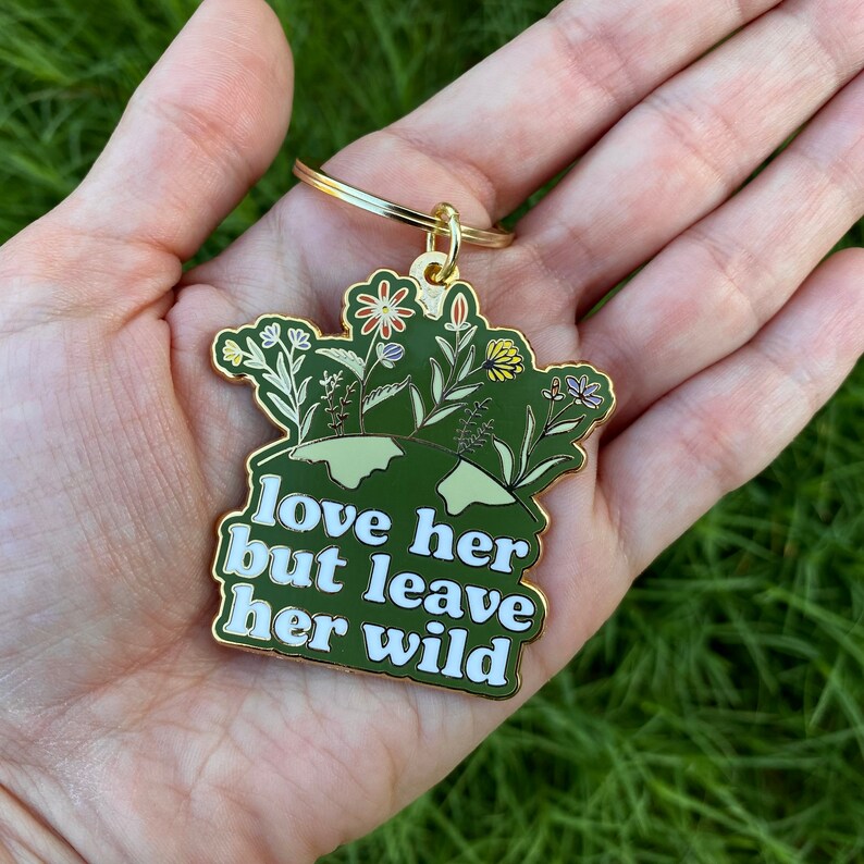 Nature Keychain Outdoorsy Gifts for Women Nature Lover Gift - Etsy