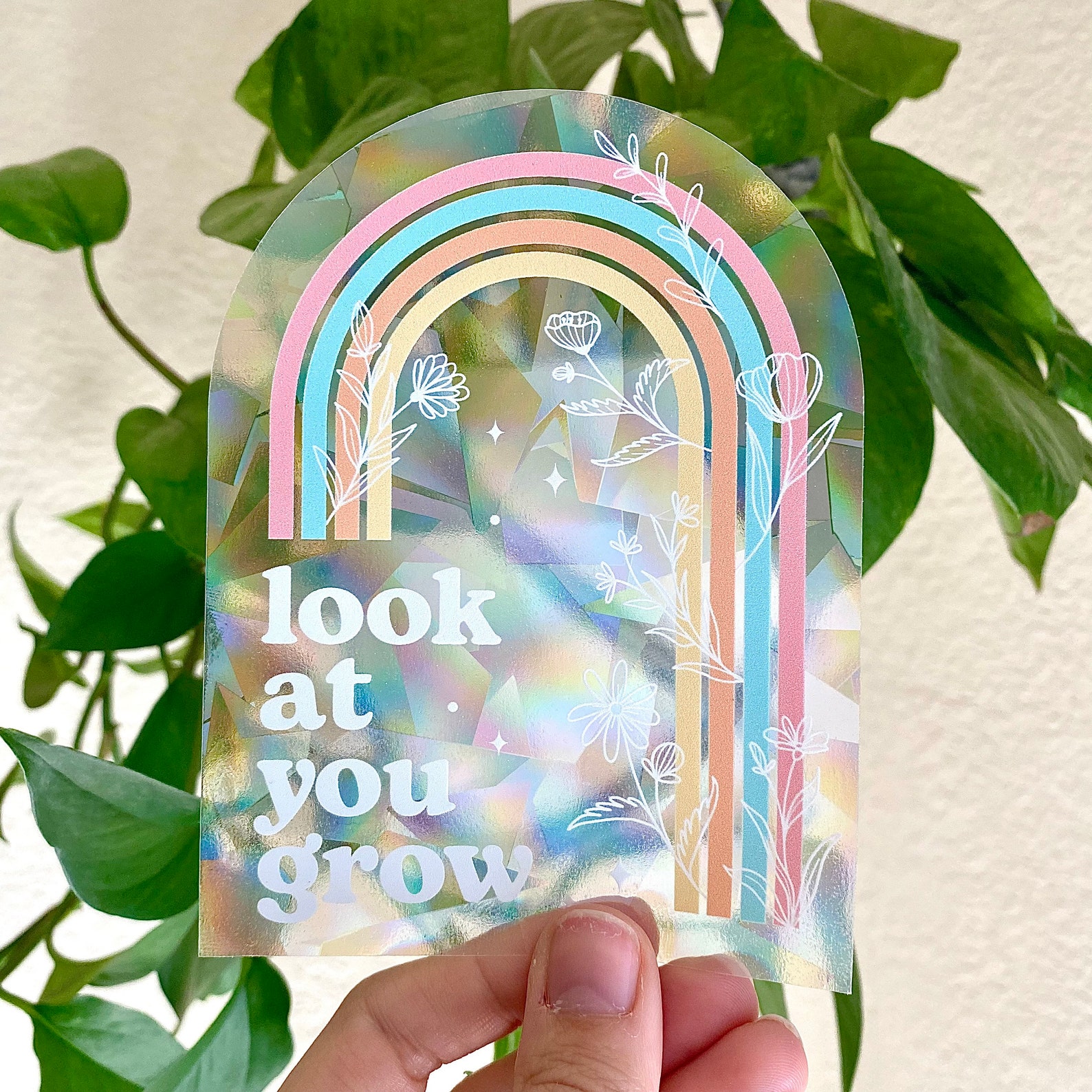 Sun Catcher Sticker for Window Rainbow Maker Window Nursery | Etsy