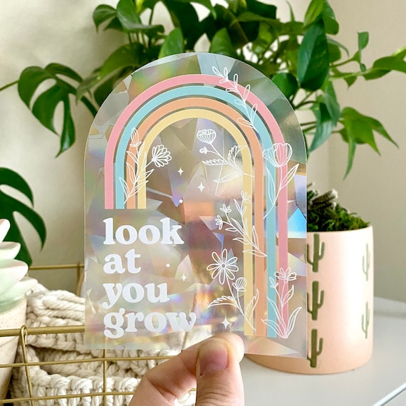 Sun Catcher Sticker for Window Rainbow Sticker Rainbow Maker - Etsy