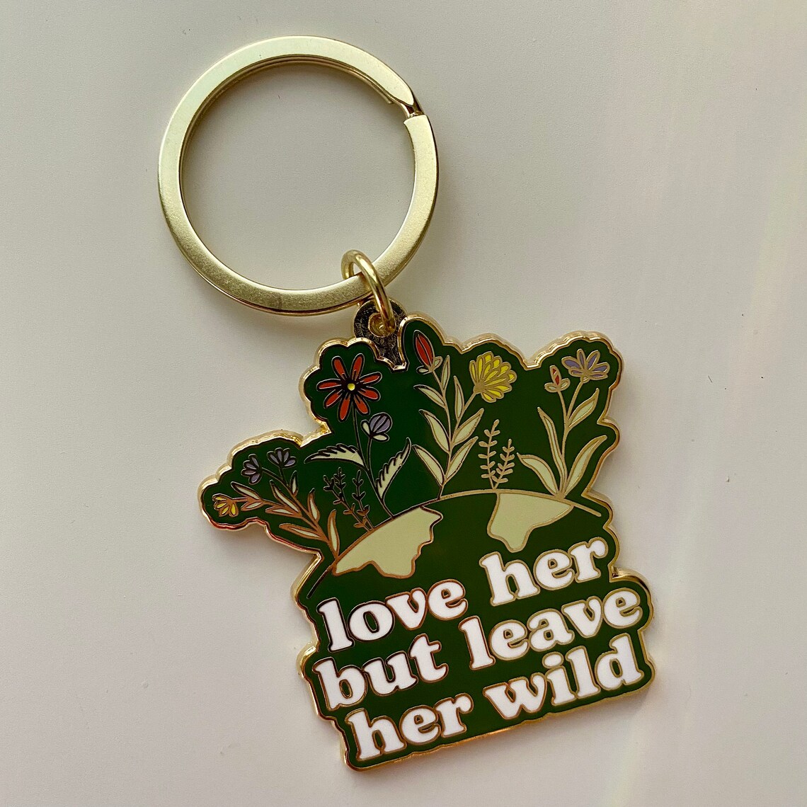 Nature Keychain Outdoorsy Gifts for Women Nature Lover Gift - Etsy