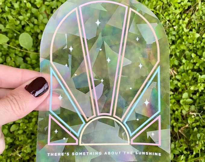 Sun Catcher Sticker for Window, Rainbow Prism Sticker, Rainbow Maker ...