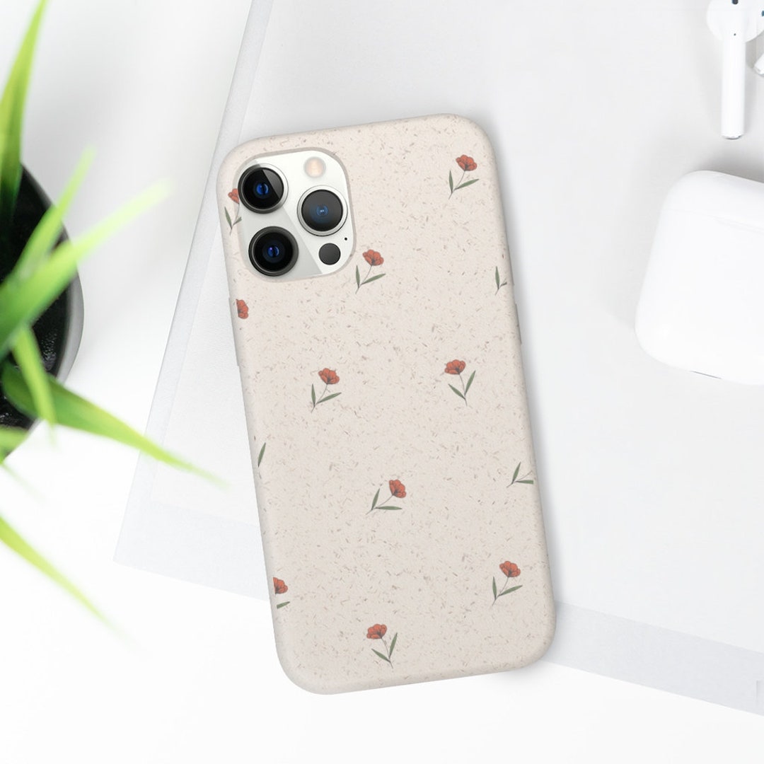 Wildflower Phone Case Biodegradable Phone Case Nature Phone - Etsy