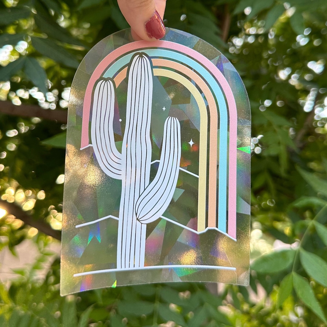 Sun Catcher Sticker for Window Rainbow Window Sticker - Etsy